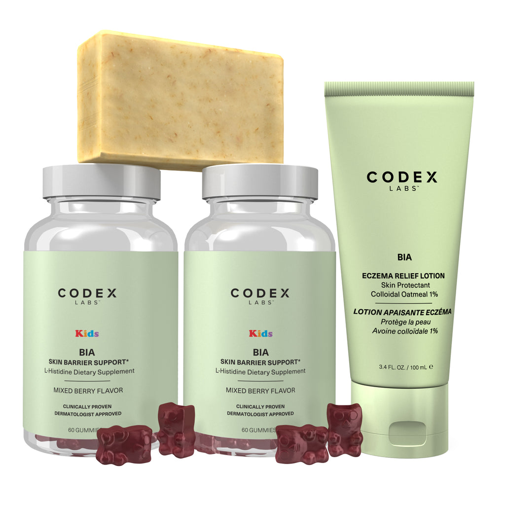 Kids Skin Barrier Eczema Relief System | For Dry, Itchy Skin – Codex Labs Corp
