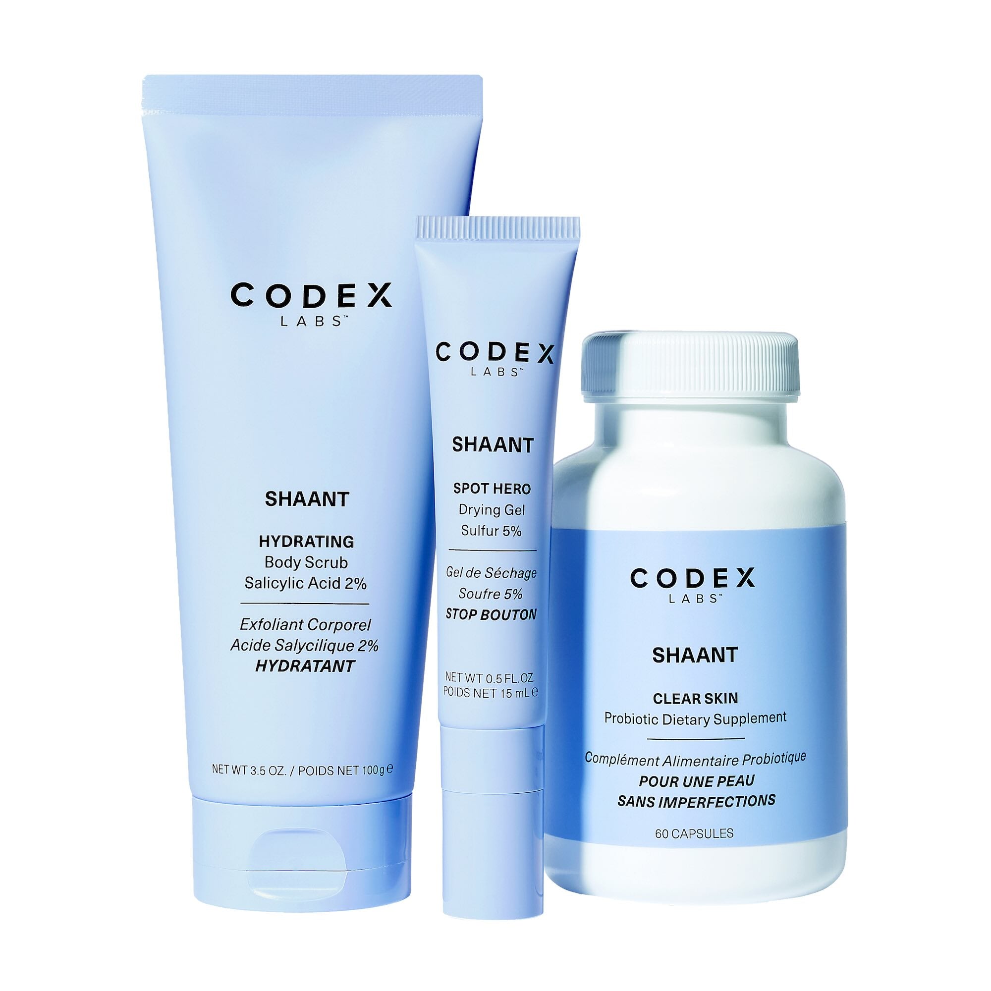Best Body Acne Treatment Set | Codex Labs Corp